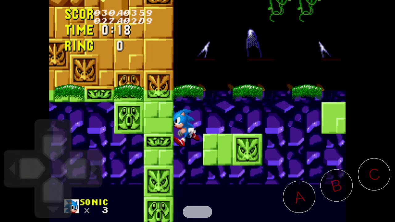 Sonic 1 Beta Remake (Part 4) Labyrinth Zone - YouTube
