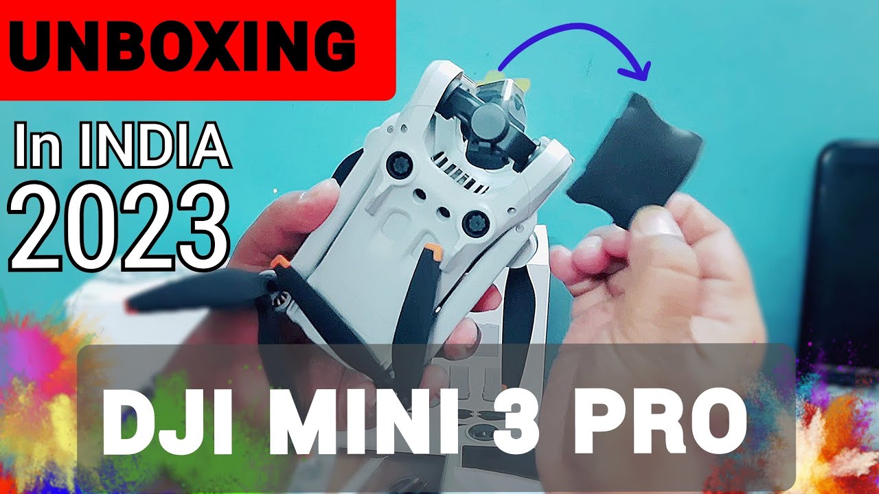 DJI mini 3 pro fly more combo unboxing in India 2023 | 12 km range ...