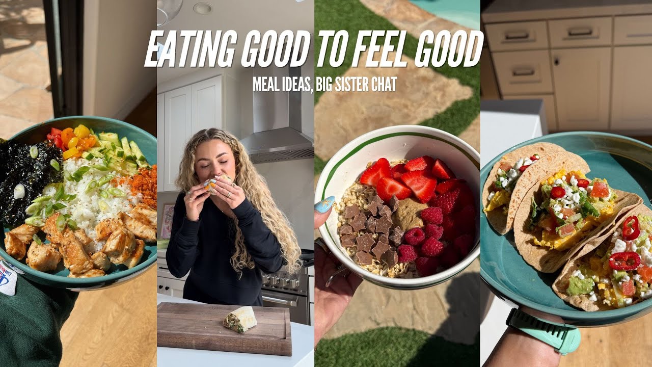 EATING GOOD TO FEEL GOOD | recipes for your week, a big chat about ...