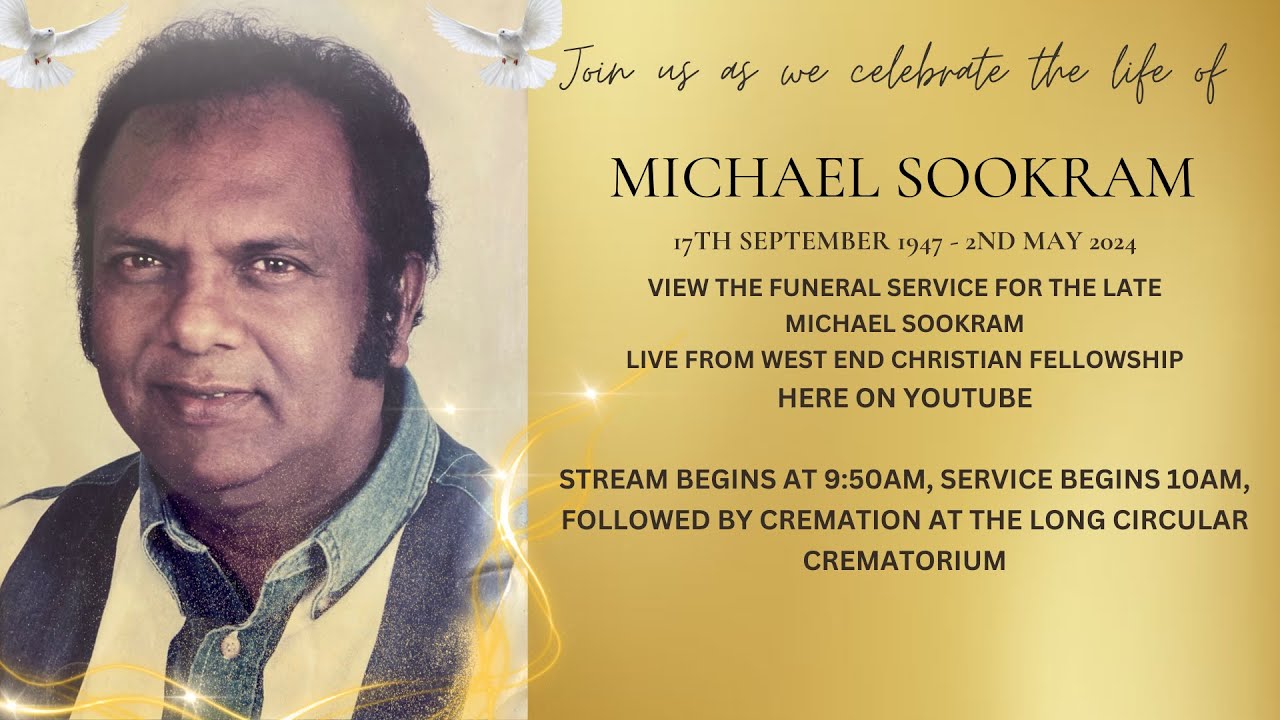 In Loving Memory of Michael Sookram - YouTube