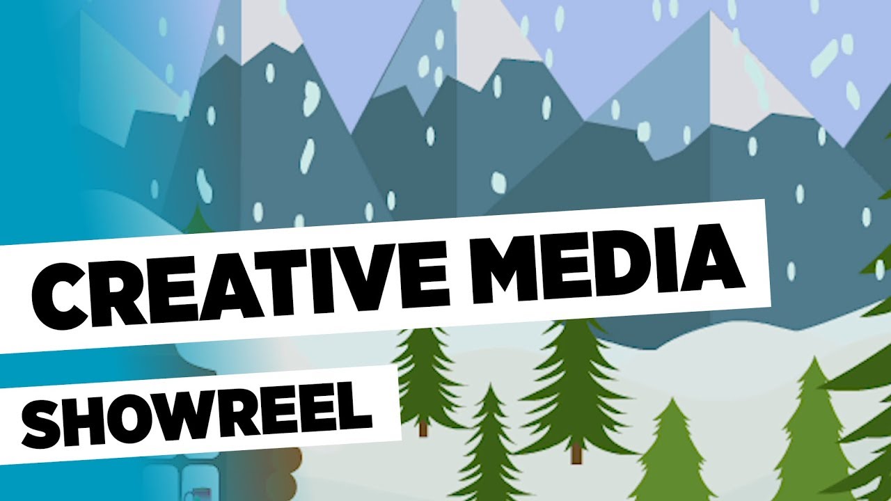 Creative Media Production - Animated Adverts Showreel - YouTube