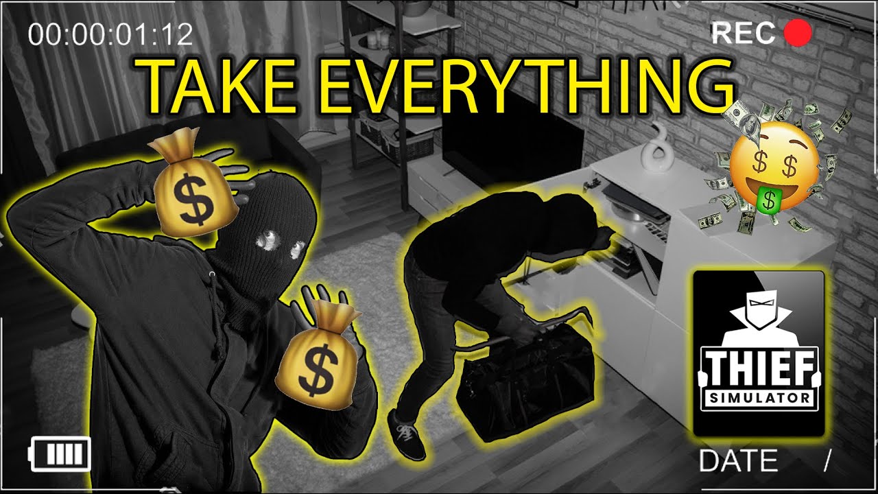 Meanwhile In Thief Simulator - Take Everything Challenge Funny Moments ...