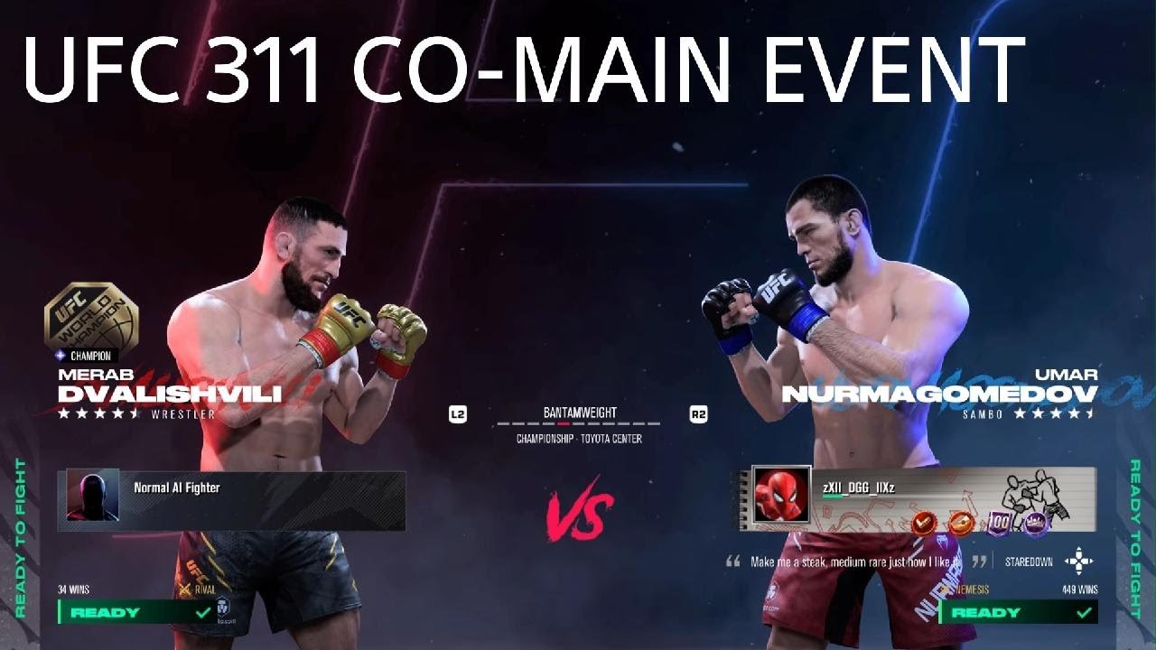 UFC 311 Merab Dvalishvili vs Umar Nurmagomedov who will win? - YouTube