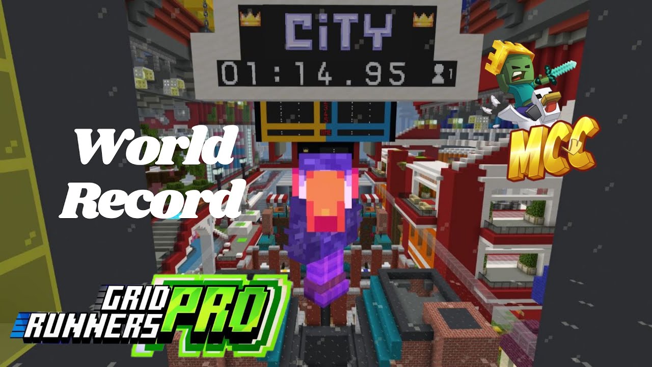 Grid Runners Pro|Championship Mode-City in 1:14.95 [WR] - YouTube