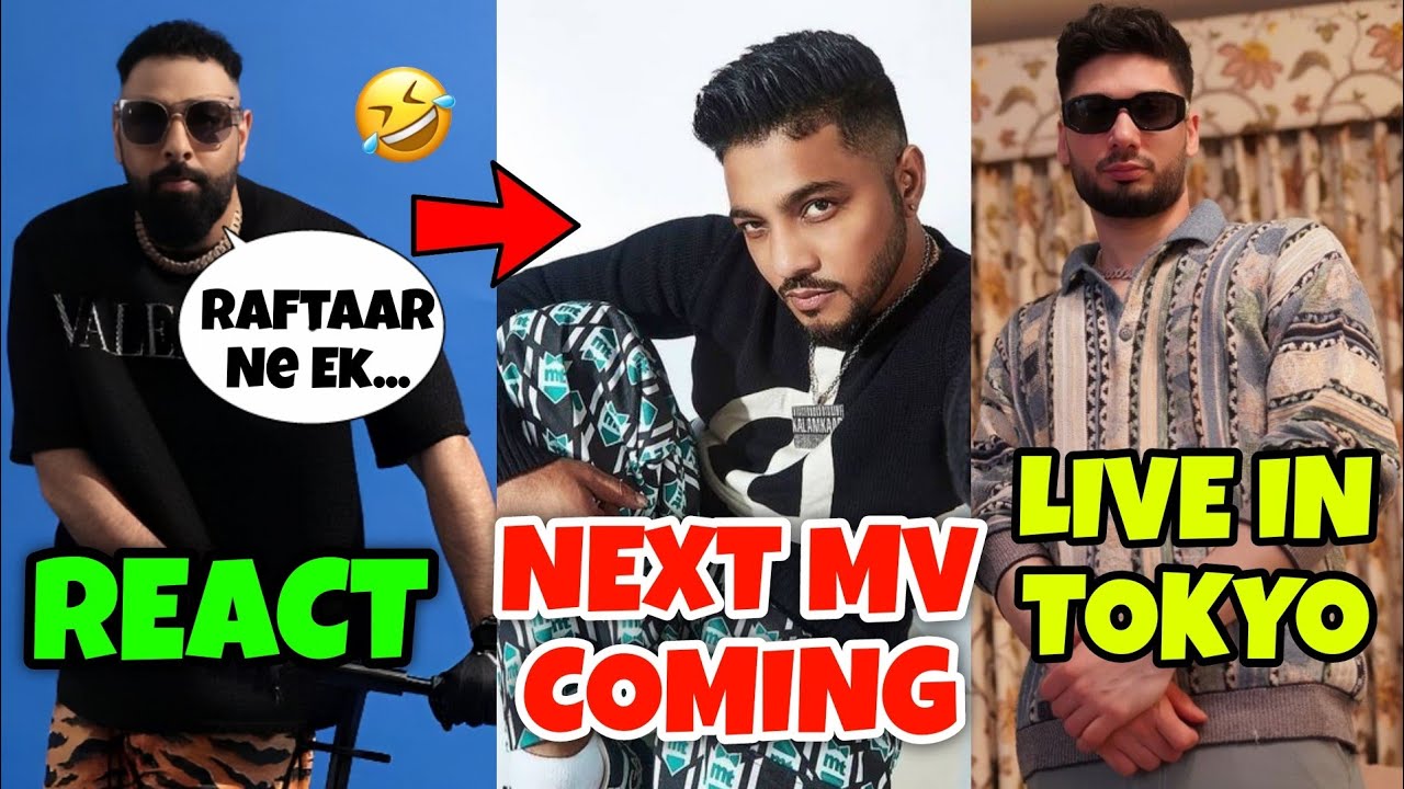 Badshah React on Raftaar 🤯 Raftaar X Badshah MV Coming | Krsna Live in ...