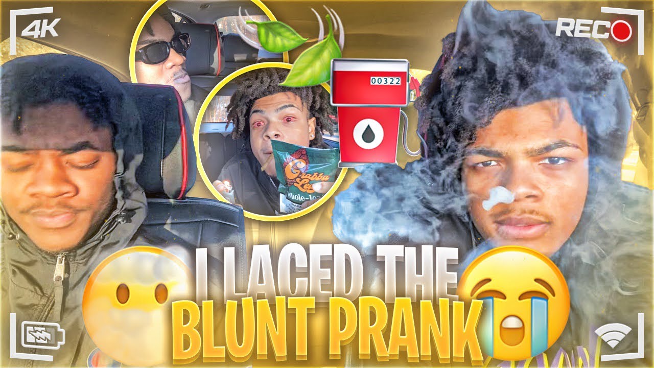 I LACED THE BLUNT PRANK ON MY REALTOR FRIEND 😳| HOTBOX (He tweaked out ...