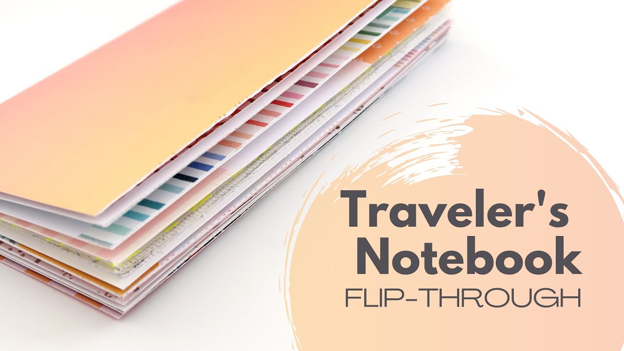 FinishedTraveler's Notebook Flip-Through No.2 - YouTube
