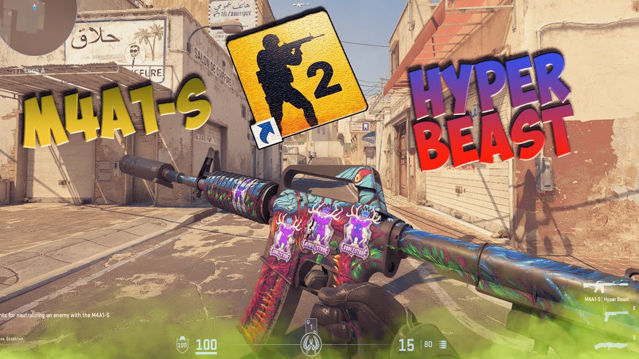M4A1-S | Hyper Beast in Counter Strike 2... (INSANE COMBO) IN 2026 ...