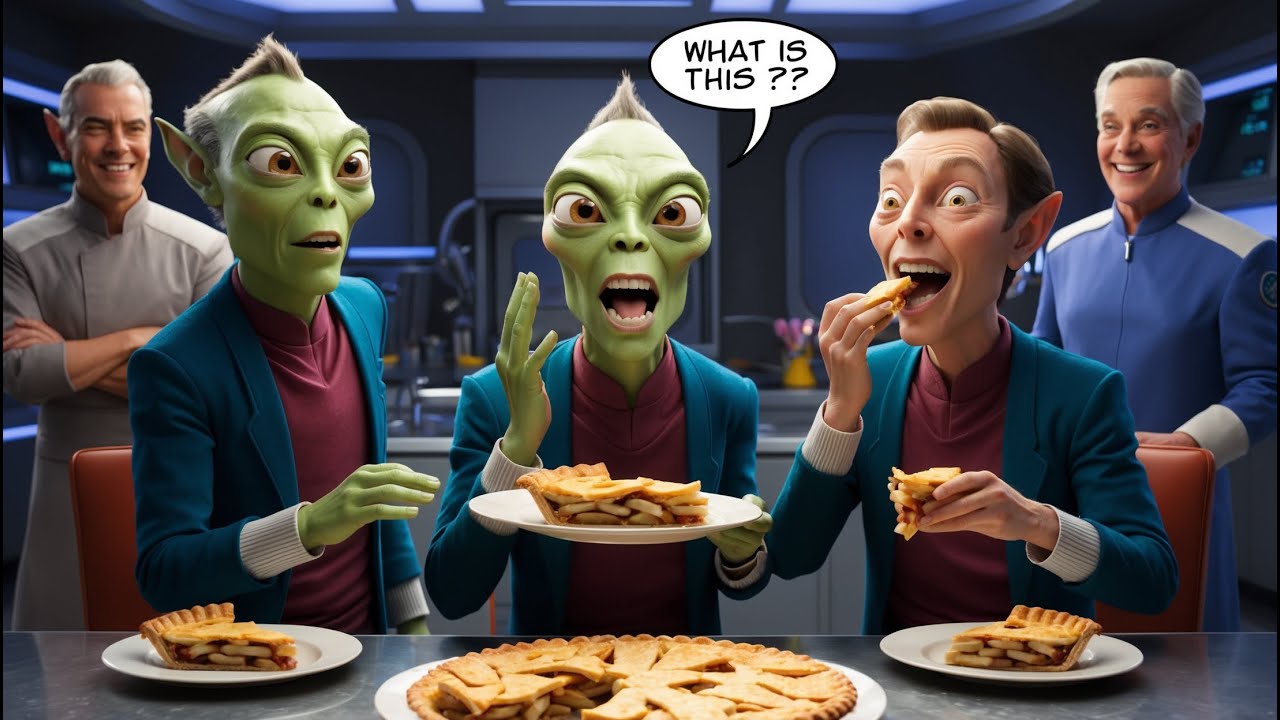 When Aliens Tried Apple Pie: The Galactic Cooking Competition | Sci-Fi ...
