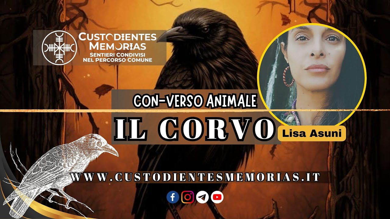 🔵 CON-VERSO ANIMALE : IL CORVO - con Lisa Asuni - YouTube
