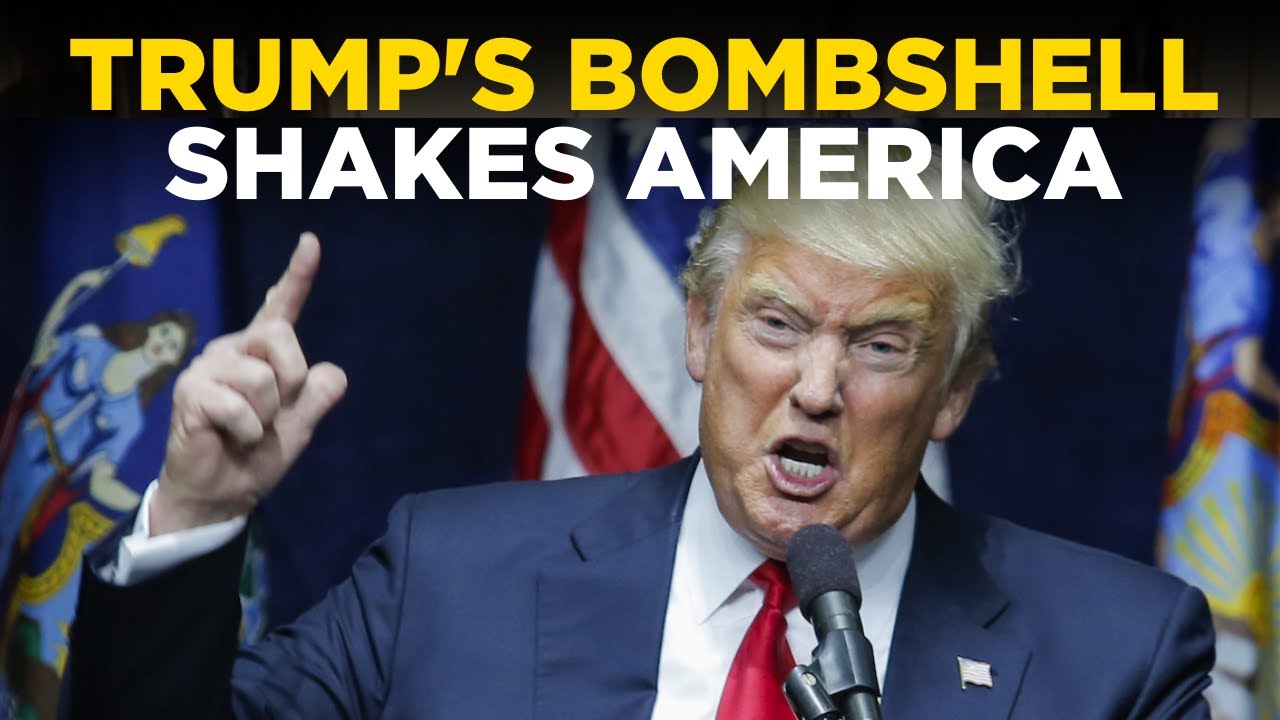 Trump LIVE: Bombshell Announcement Shakes the Nation | US Updates | US ...