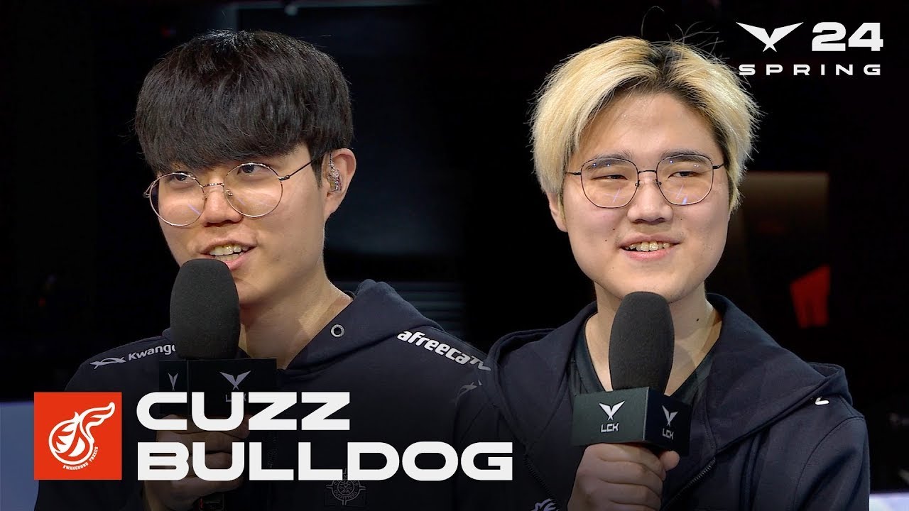 [VIETSUB] Phỏng Vấn KDF Cuzz, BuLLDoG | LCK Mùa Xuân 2024 [KDF vs FOX ...