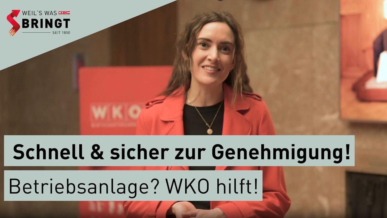 Weil’s was bringt – Mag. Julia Zwipp über Betriebsanlagengenehmigungen ...