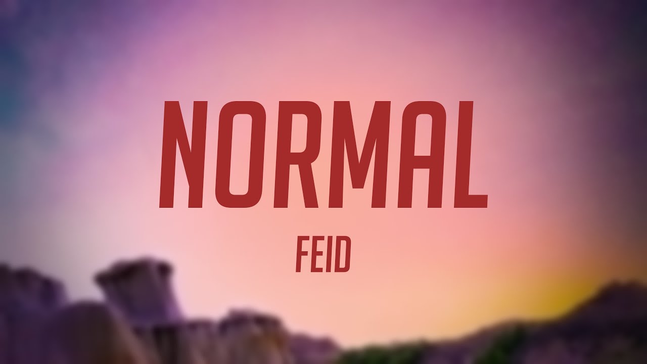 Normal - Feid [Lyrics Video] 🐬 - YouTube