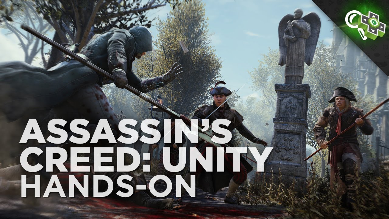Assassin's Creed Unity GAMEPLAY HANDS-ON! Co-Op, New Parkour, Huge ...