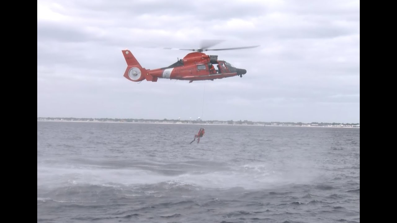 Coast Guard Water Rescue Training - YouTube