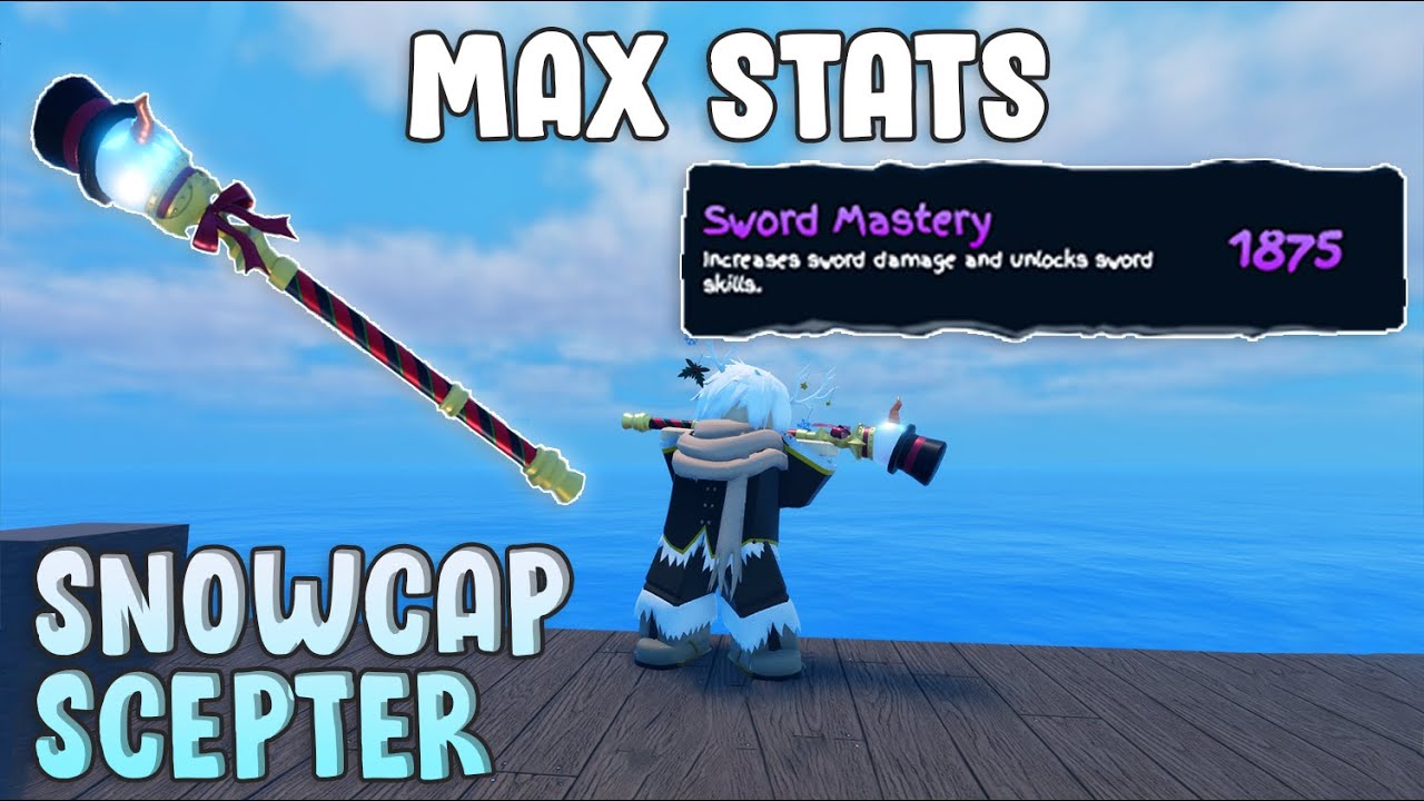 [GPO] Snowcap Scepter Max Stats - YouTube