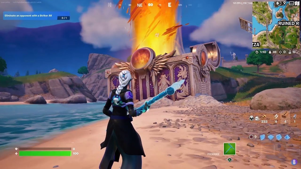 Fortnite hand event LIVE ( Ивент с рукой ) - YouTube