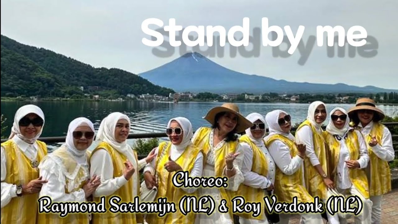 Stand by me - line dance demo by Ruby class - YouTube