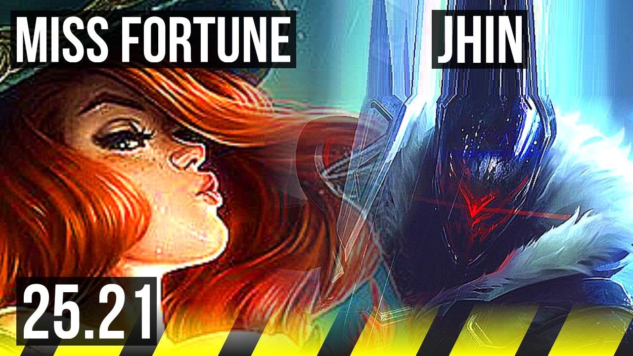 MISS FORTUNE & Pyke vs JHIN & Nautilus (ADC) | 18/1/9, Legendary | KR ...