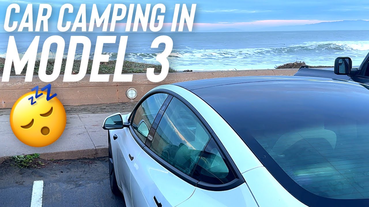 Car Camping in Our Model 3! ⛺️ - YouTube