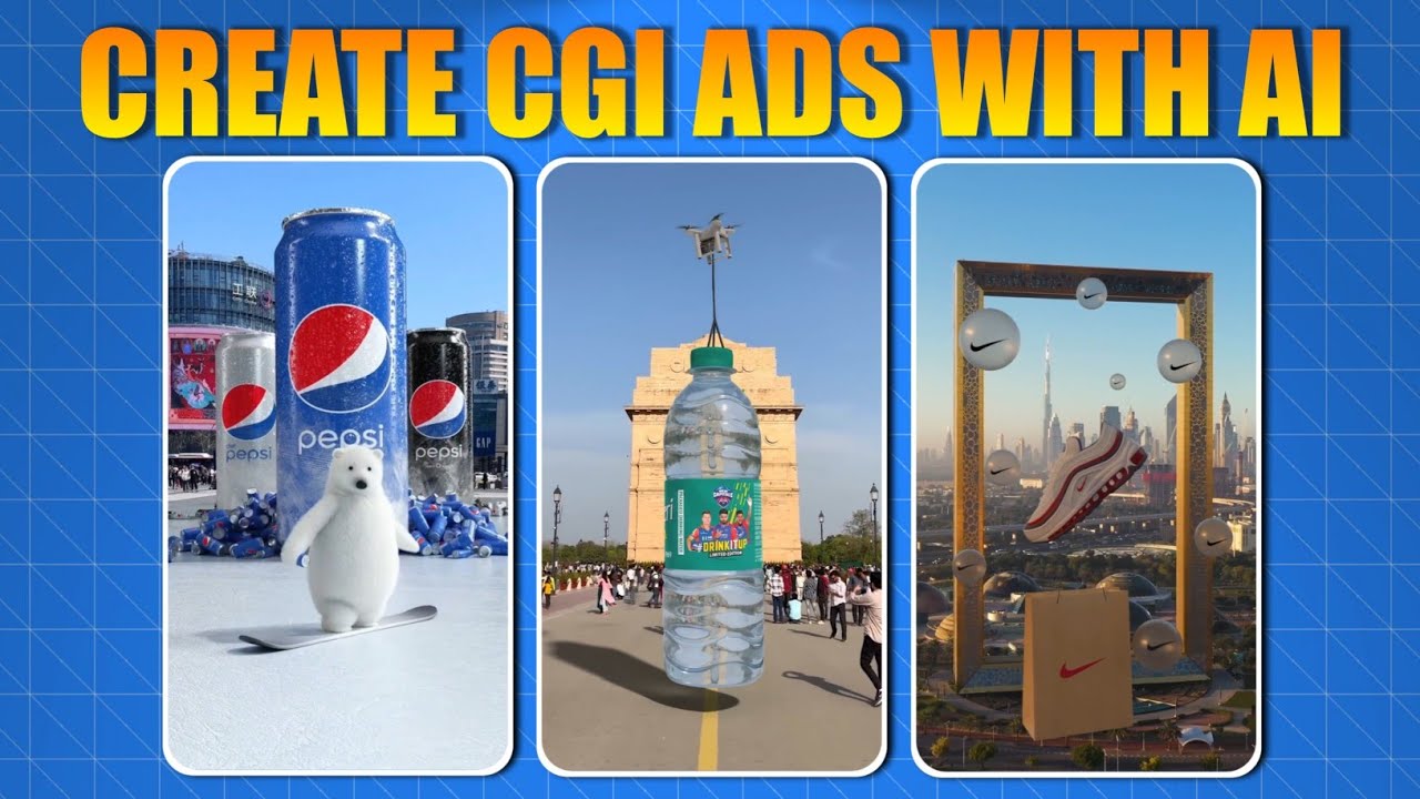 How To Make Cgi Ads With Ai | Cgi Ads Kaise Banaye | Cgi Ads Tutorial ...