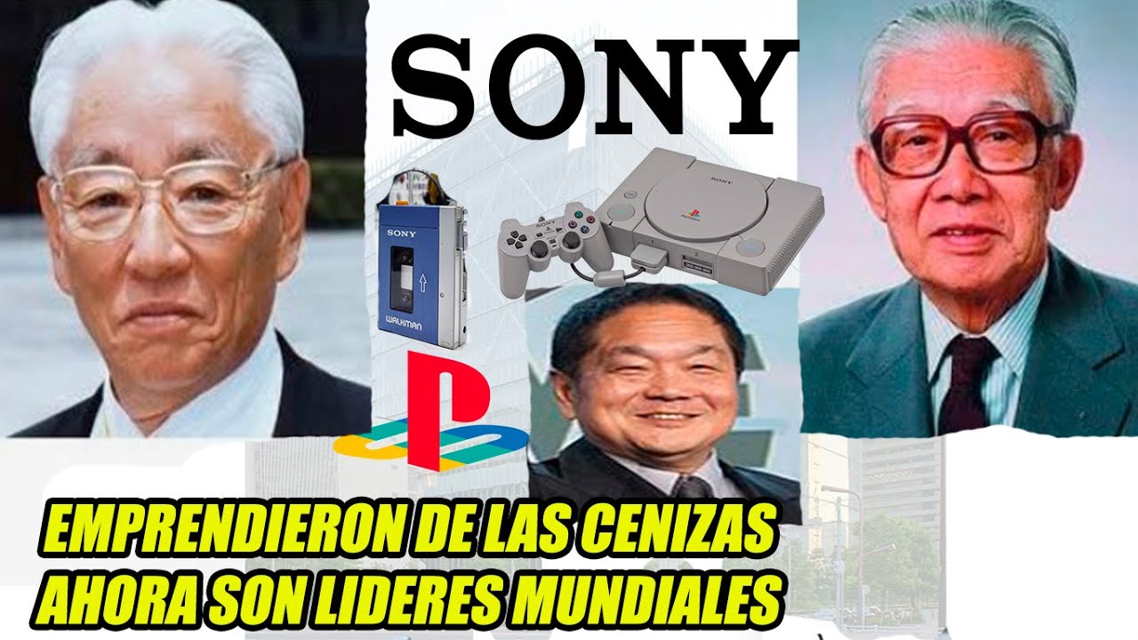 HISTORIA DE SONY, COMO SE FORMO SONY, LA LUCHA DE 2 PIONEROS ...