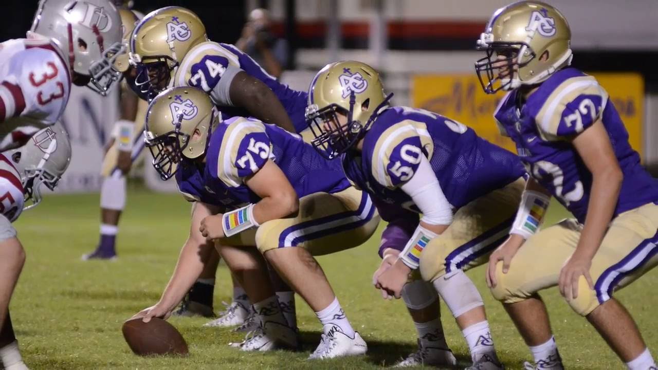 2016 Ascension Catholic vs. Dunham high school football photos - YouTube