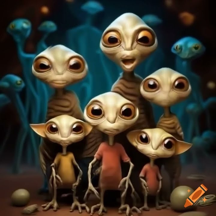 Singing aliens#cosmic#aliens#lakshmy - YouTube