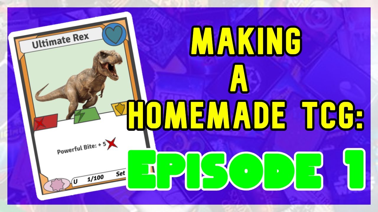 Making A Homemade TCG #1 Coming Up with an Idea - YouTube