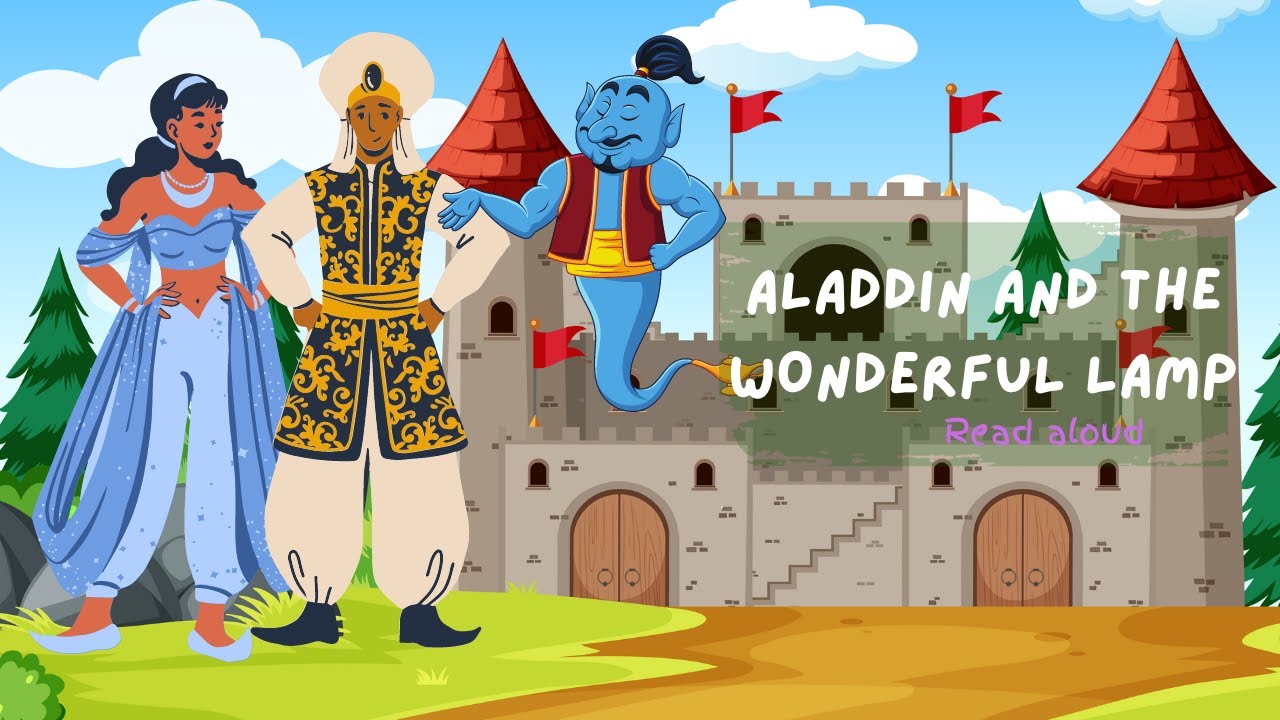 ALADDIN AND THE WONDERFUL LAMP l Fairy Tales for Children l Zuri & Zayn ...