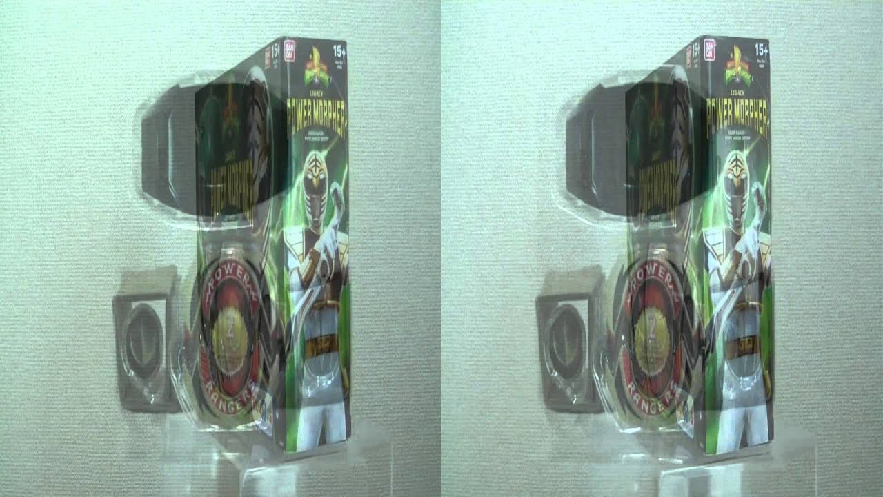 Mighty Morphin Power Rangers Gold Legacy Morpher Review 3D version ...
