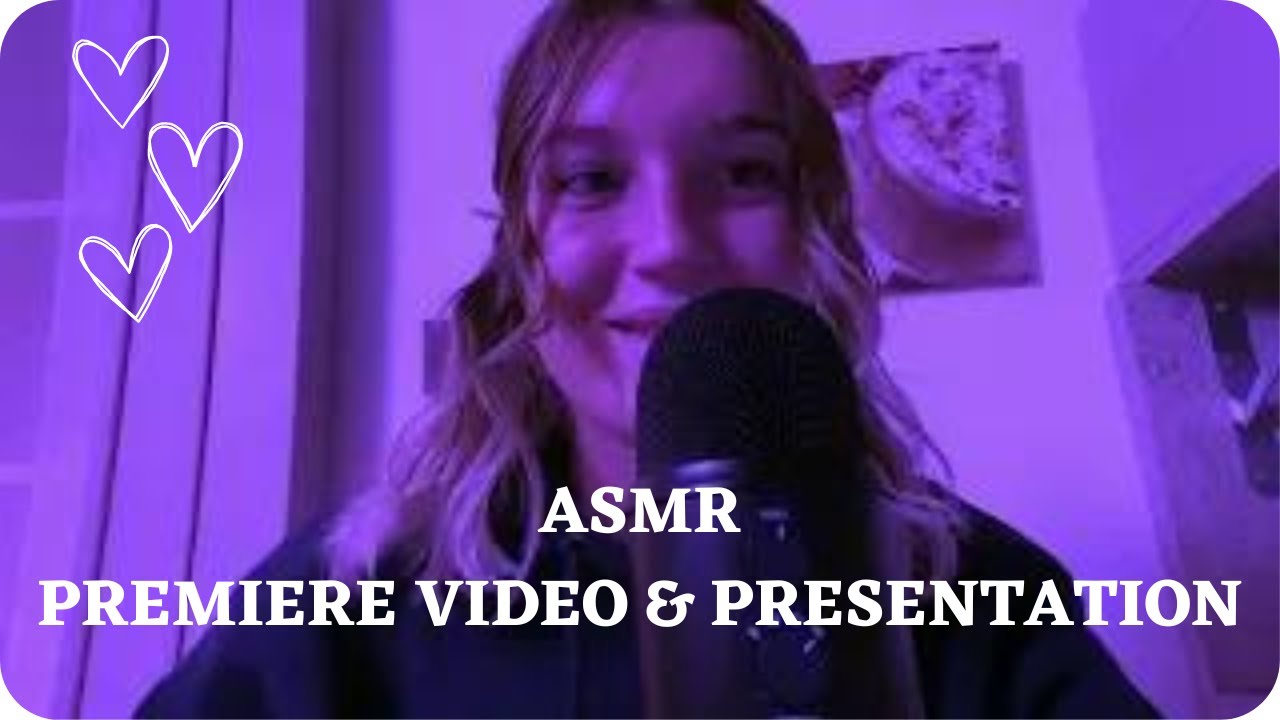 FRENCH ASMR - PRESENTATION DE LA CHAINE ☁️ #asmr #micbrushing - YouTube
