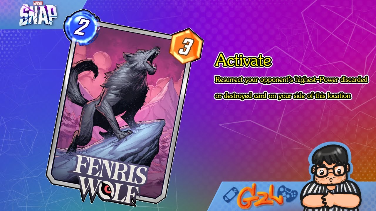 Fenris Wolf หมาป่าเดียวดาย | MARVEL SNAP - YouTube