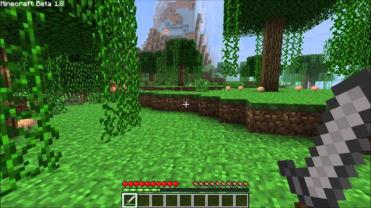 Minecraft Beta 1.8 in a nutshell - YouTube
