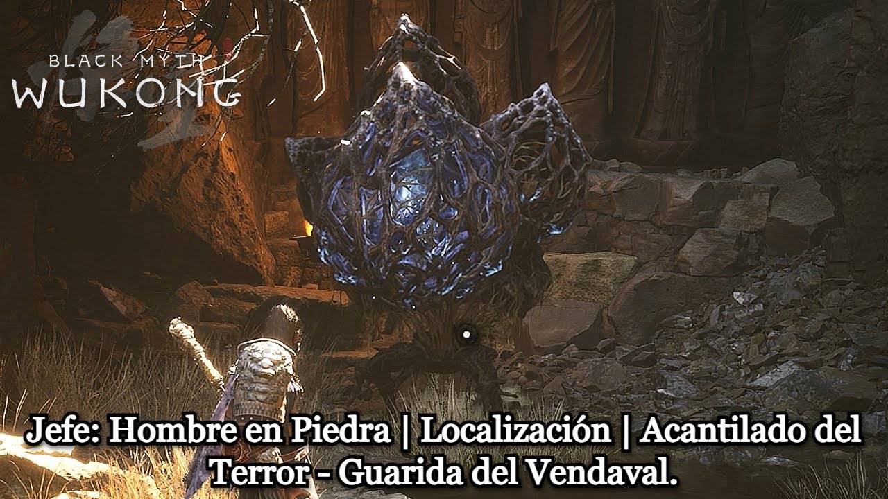 Black Myth Wukong | Jefe: Hombre en Piedra | Localización | Acantilado ...