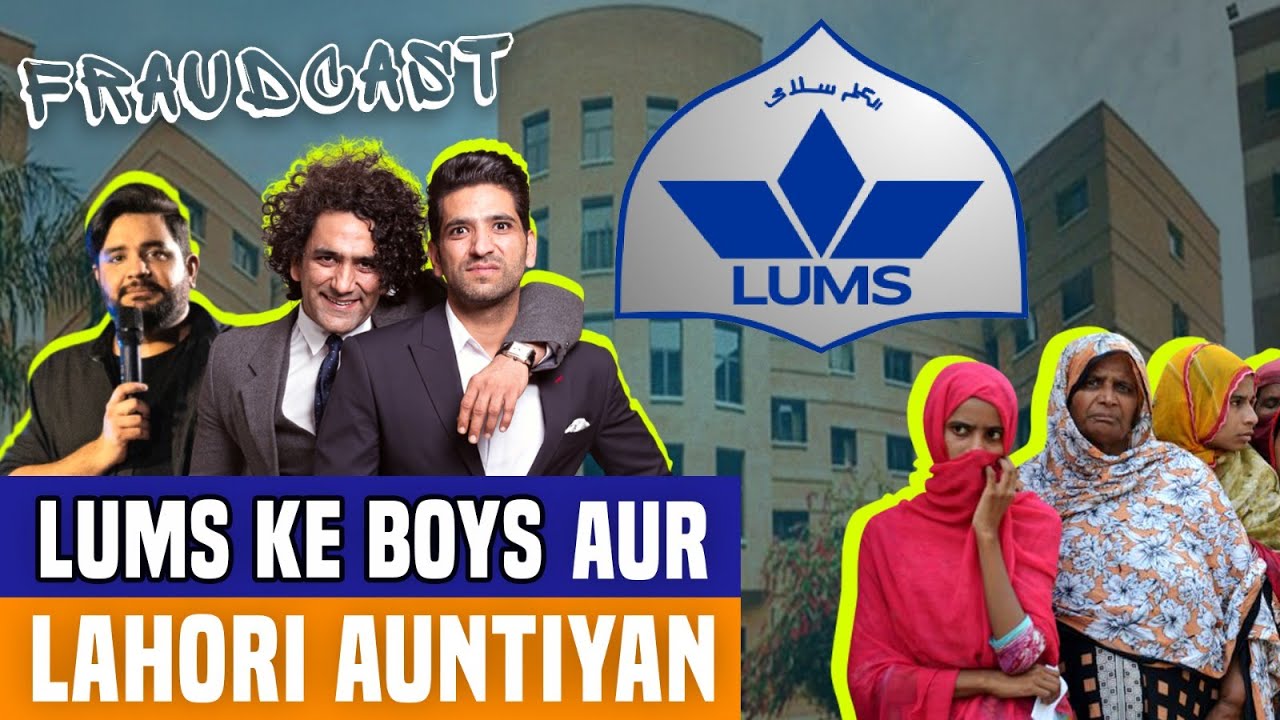LUMS Ke boys aur Lahori Auntiyan | Mustafa Chaudhry | Khalid Butt | Shehzad Ghias - YouTube