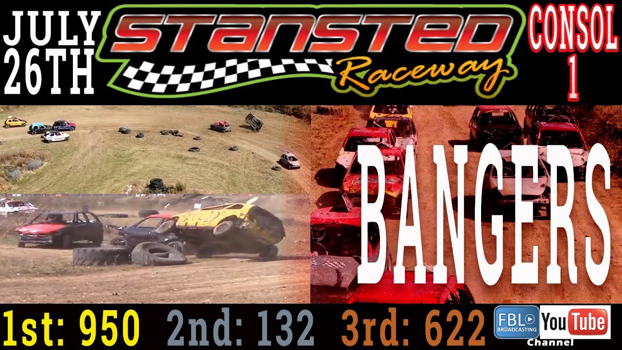 Stansted Raceway. Stock Car. Full Contact Banger Racing 2020. July 26th ...