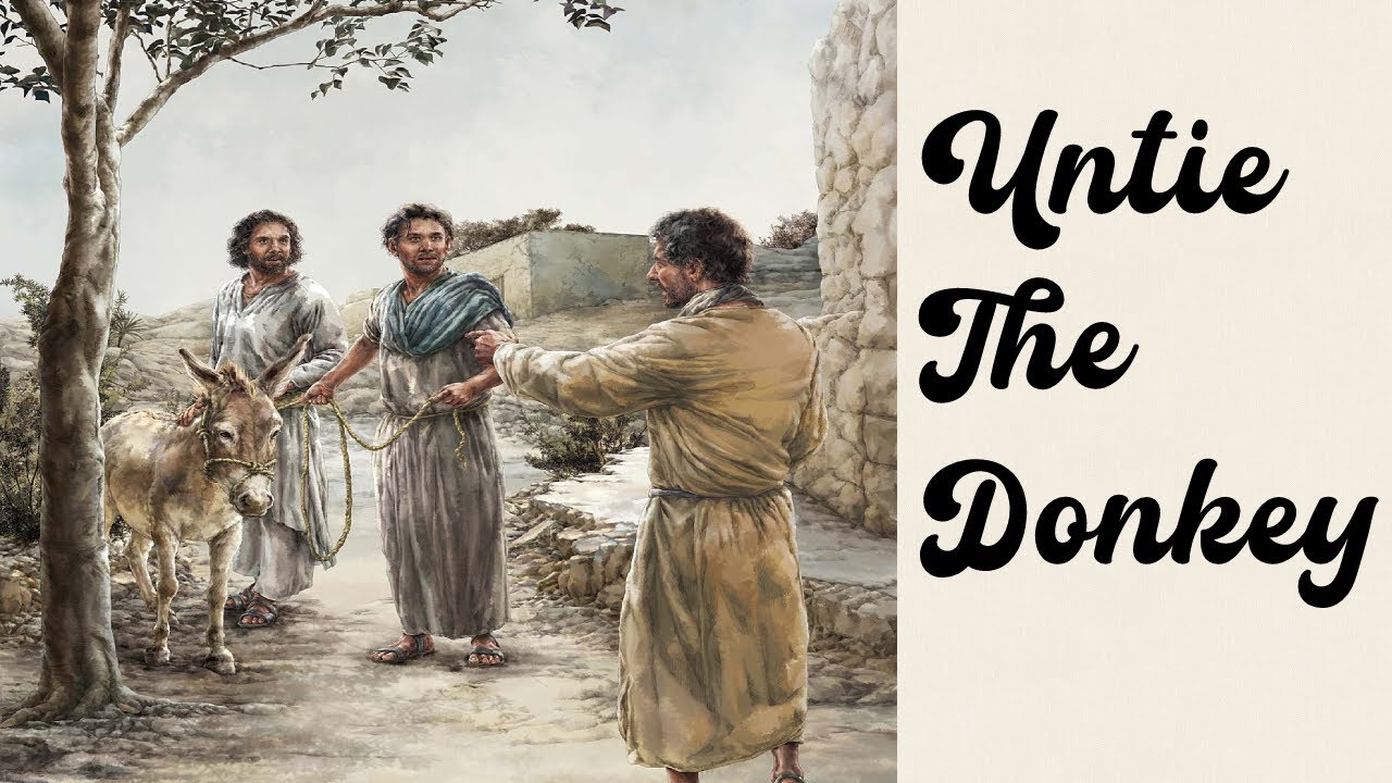 Untie the Donkey Ps. Vinod Kumar - YouTube