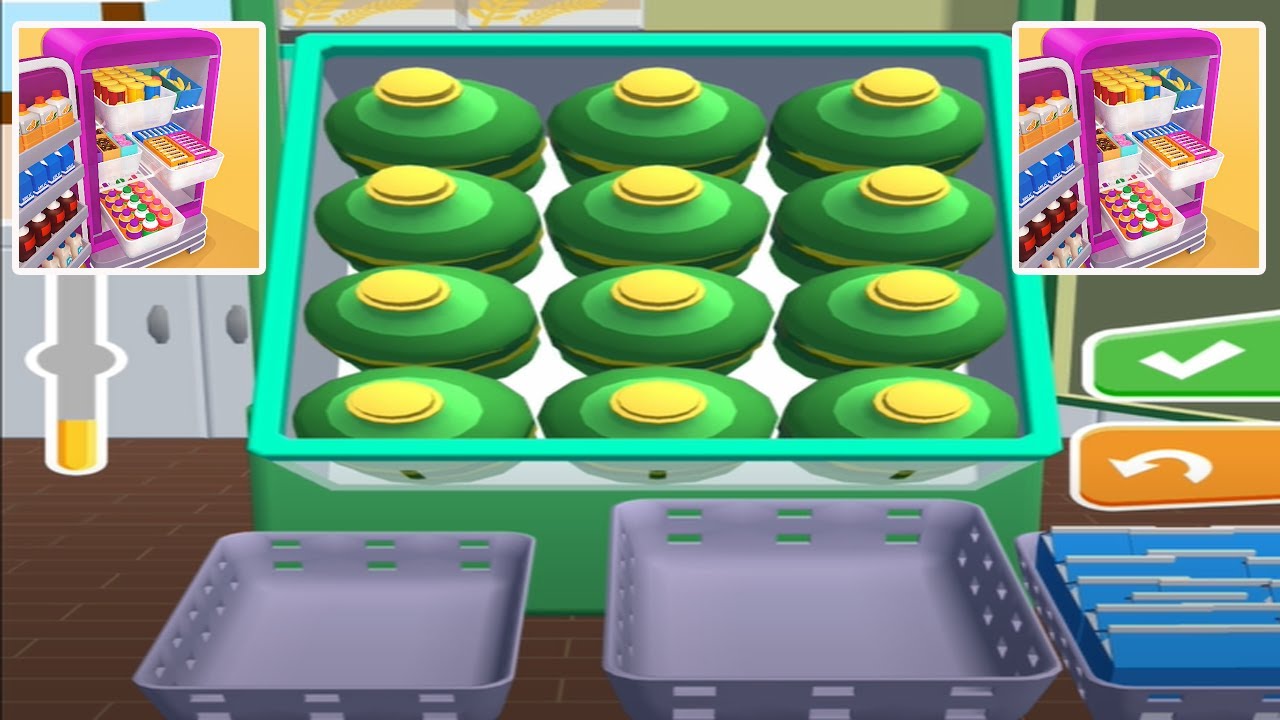Fill up fridge level 4 GamePlay GN - YouTube