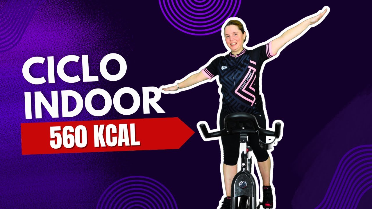 🔥 Ciclo Indoor Intervalado para Activar Metabolismo | Quema 560 kcal en ...