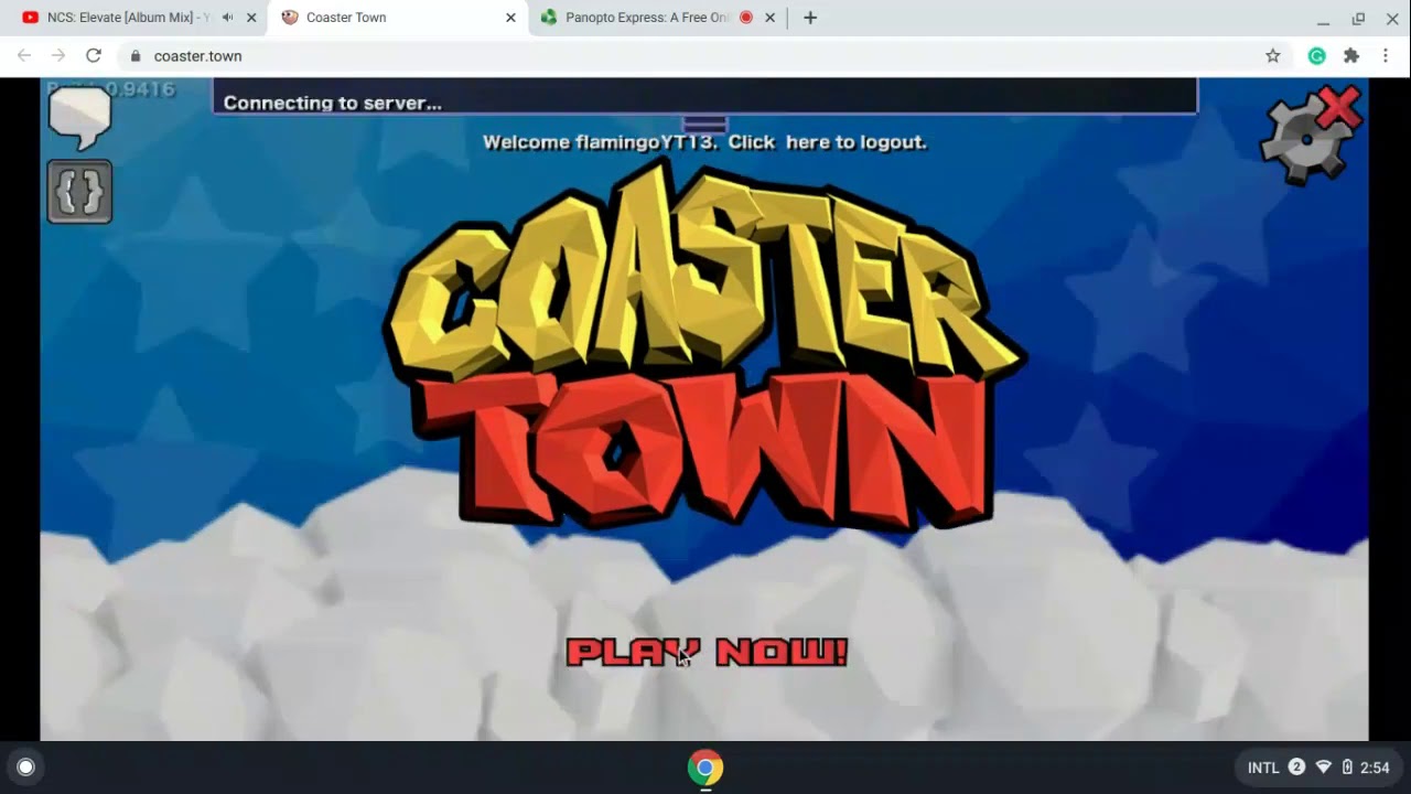 boring day of coaster town - YouTube