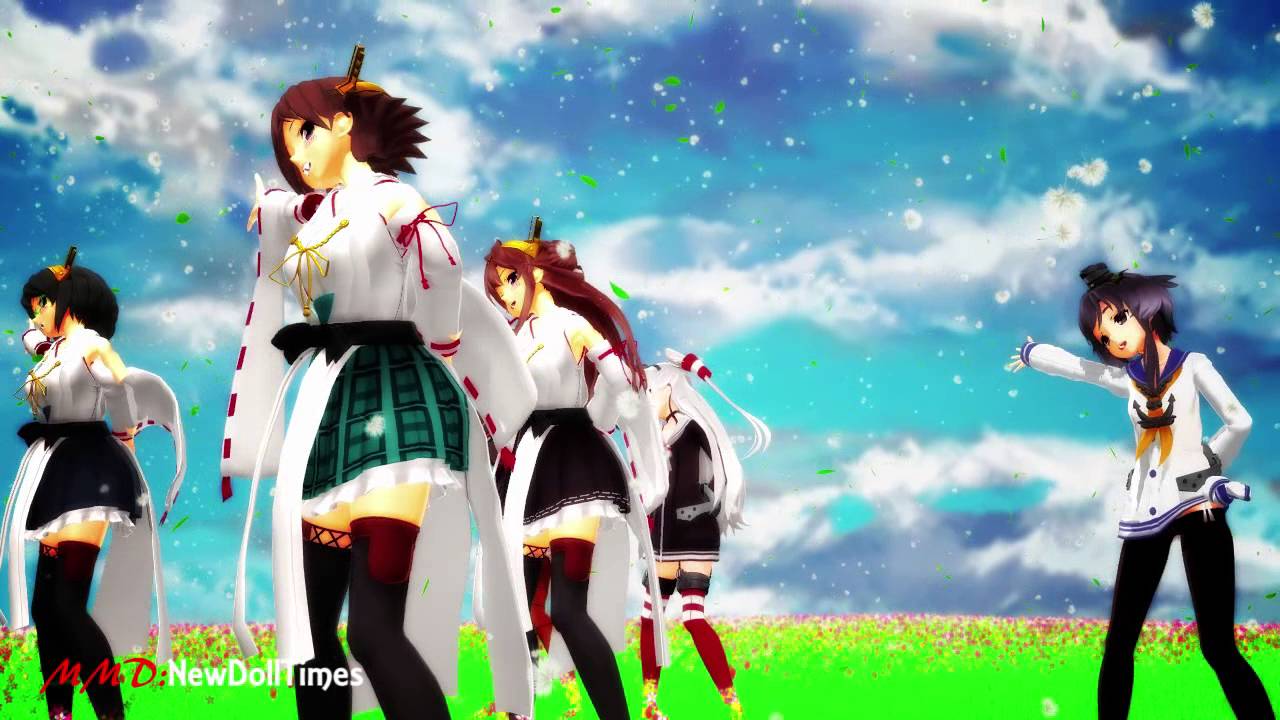 MMD:Natsu koi Hanabi by Kantai Collection - YouTube