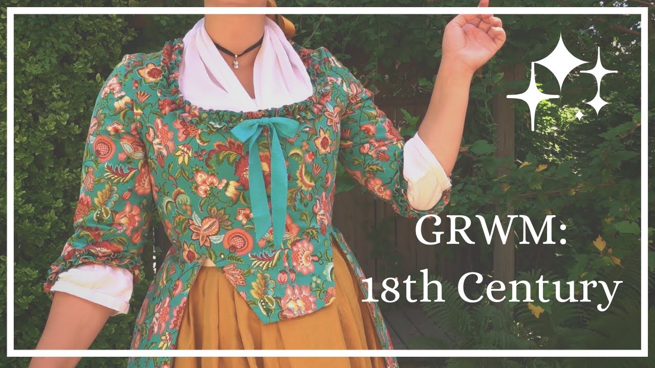 Getting Dressed in 1785 - YouTube