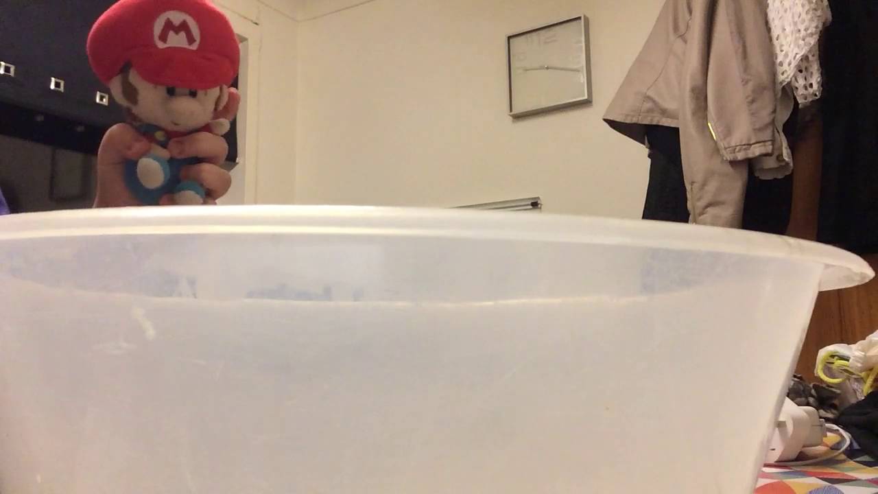 Baby Mario's Cooking Series Part 1 Practice Stiring - YouTube