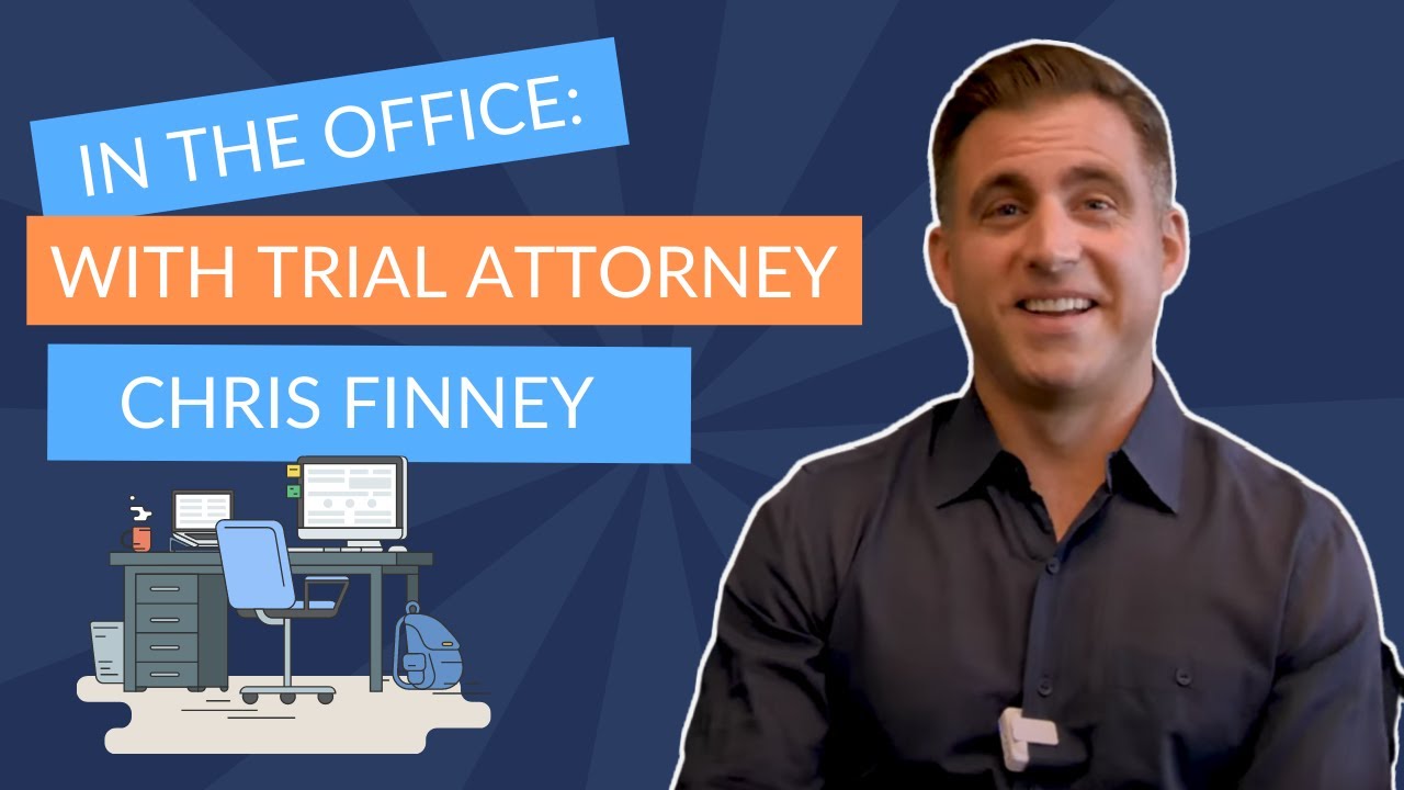In My Office: Sitting Down with Attorney Chris Finney - YouTube
