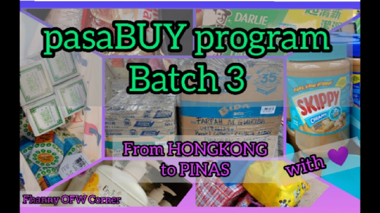 #6LS: PasaBUY program, month of April. From HongKong to Pinas with💜 ...