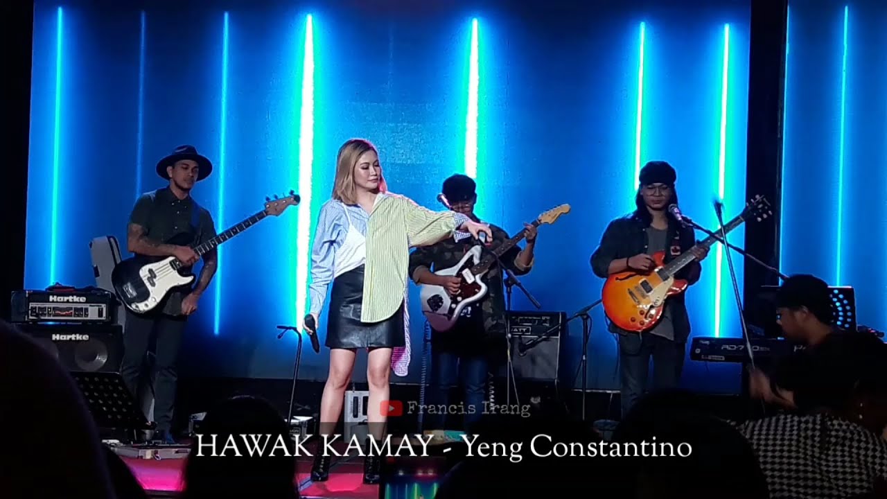 HAWAK KAMAY - Yeng Constantino (Live with Lyrics) - YouTube
