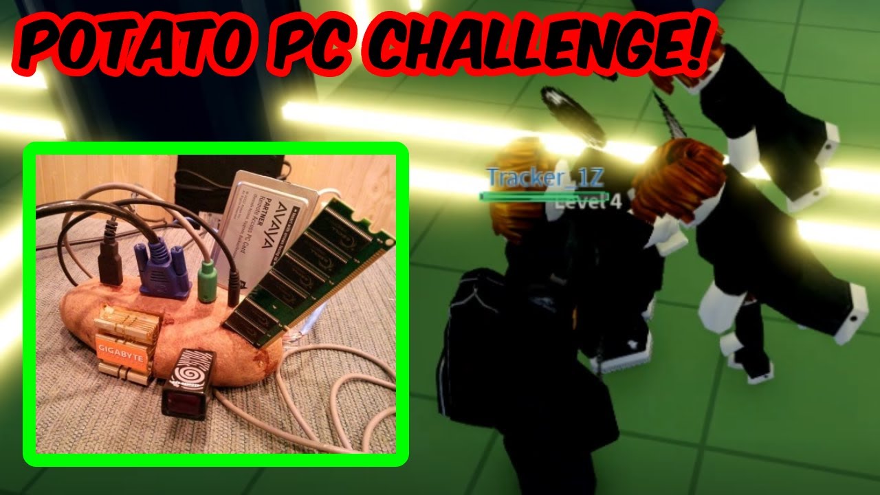 POTATO PC CHALLENGE *HARD* | Roblox Jailbreak - YouTube