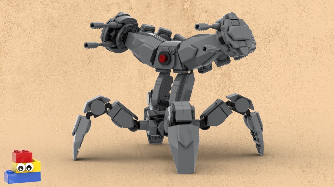 How to build a LEGO Scorpenek Droid (Star Wars: Book of Boba Fett ...